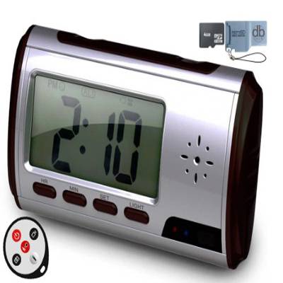 Spy Long Time Recording Digital Table Clock Camera in Delhi India