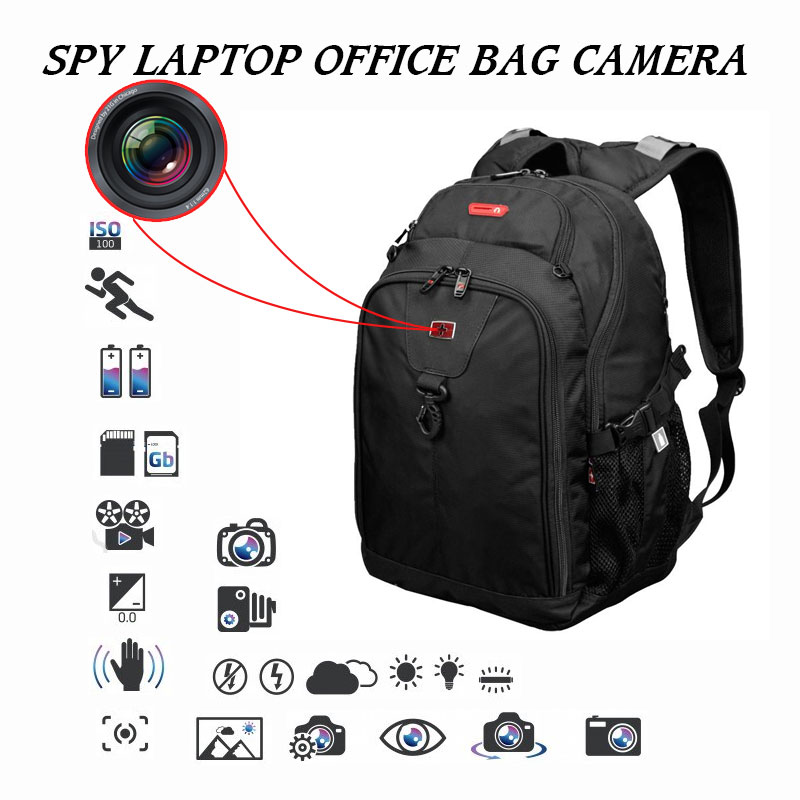 Hidden Spy Camera in Office Laptop Bag For Daily Use in Delhi India